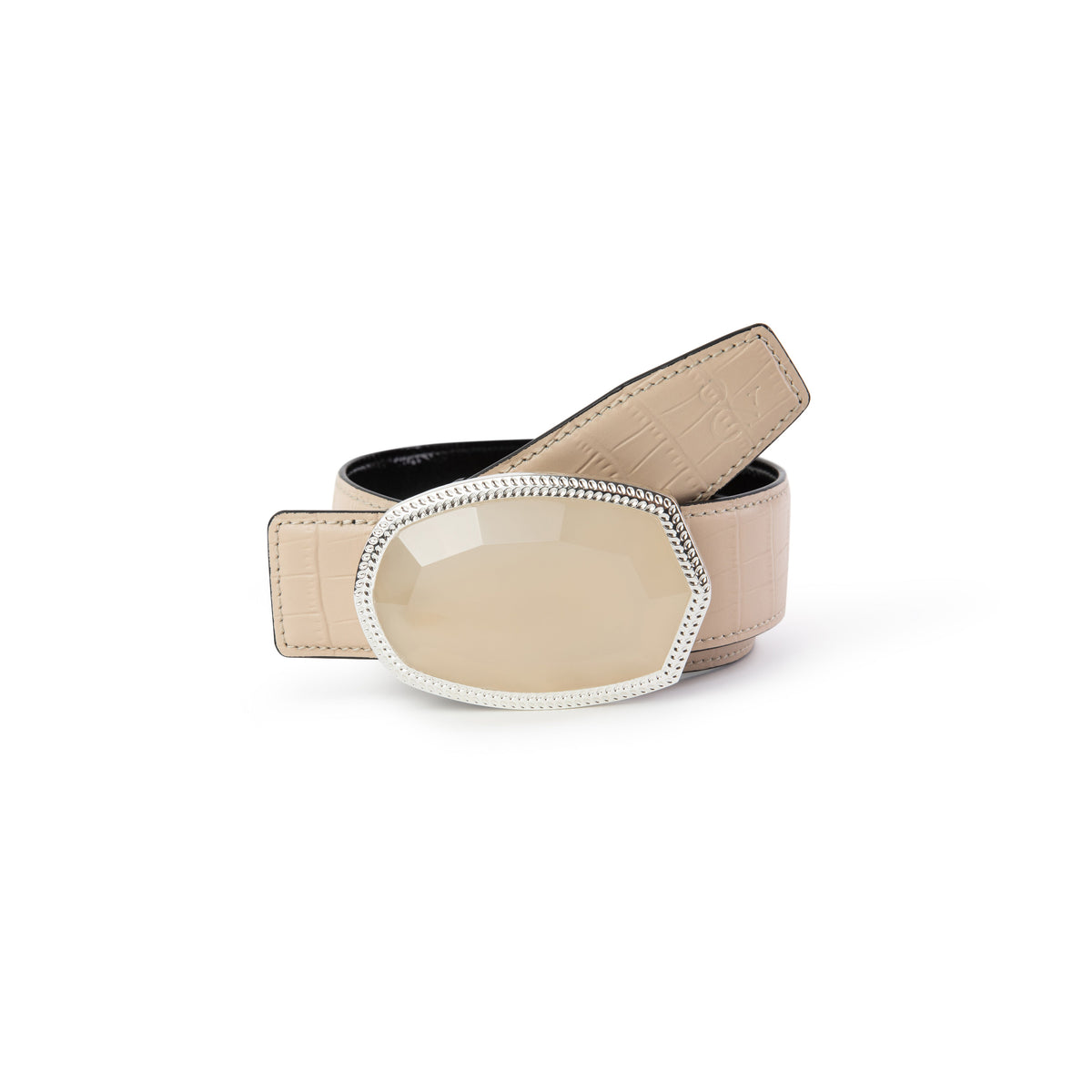 Agate Belt Buckle (Black) – Gus & Violet